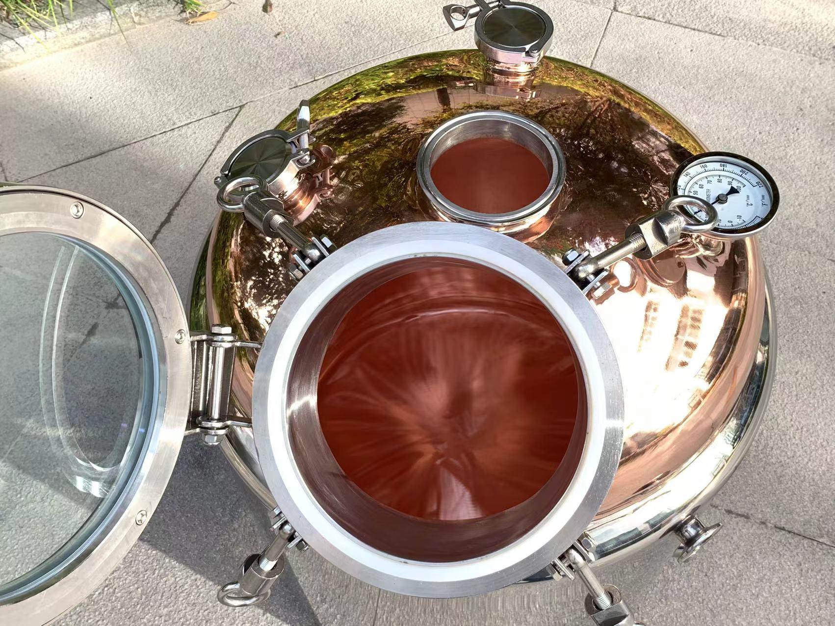 100L Copper Jacketed Still Boiler Bain-Marie – OakStills