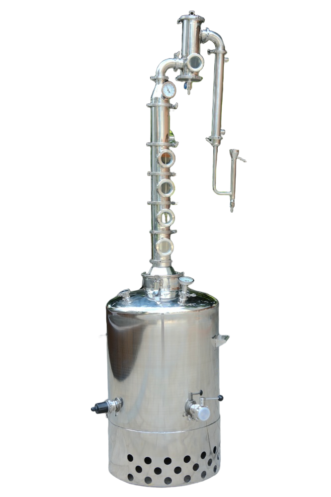 53 Gallons 200L 4" Reflux Still with Gin Basket – OakStills