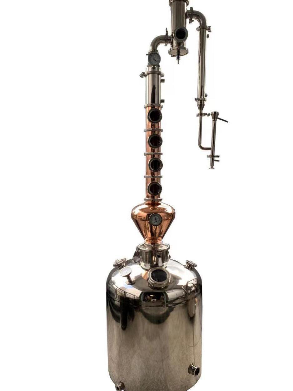 200Lt Copper Moonshine Still Whiskey Gin Vodka Alcohol Still For Sale ...