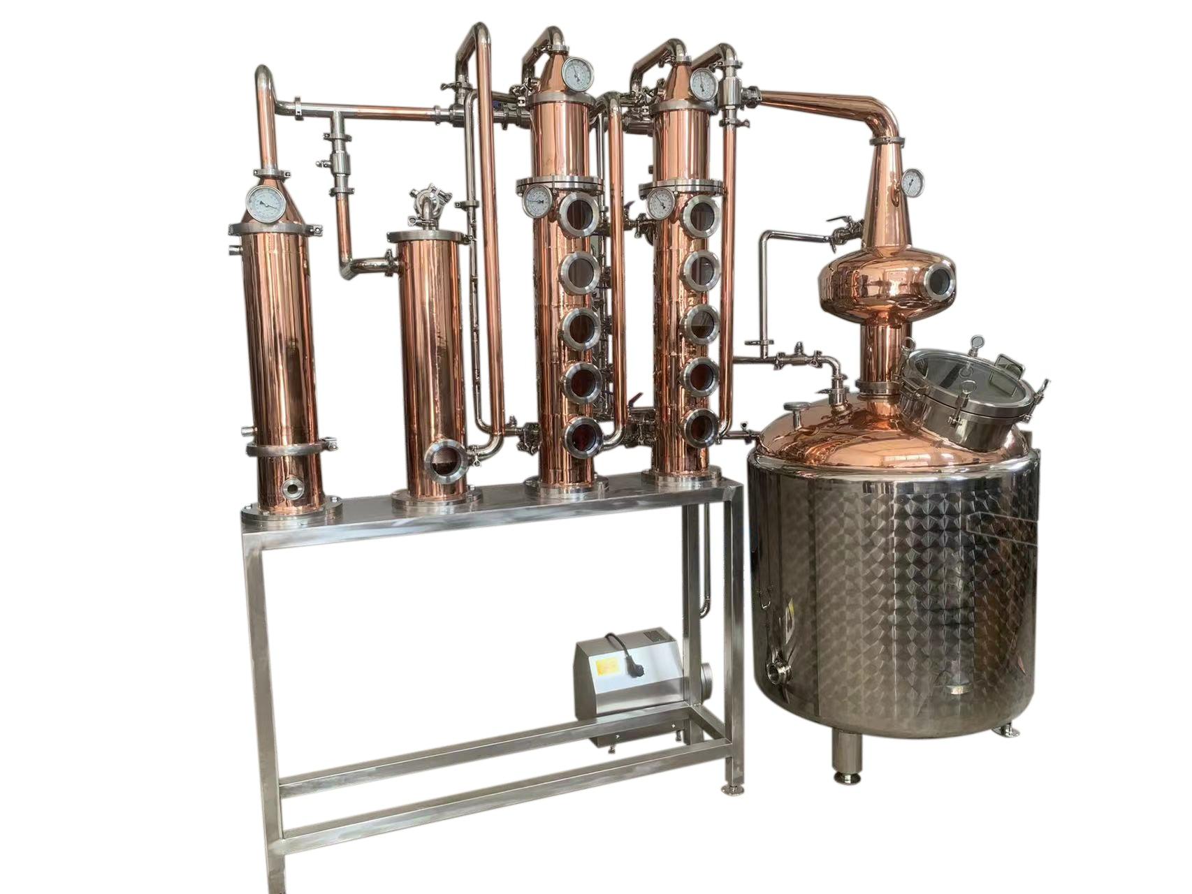 52 Gallons / 200Lt Copper Alcohol Micro Distillery – OakStills