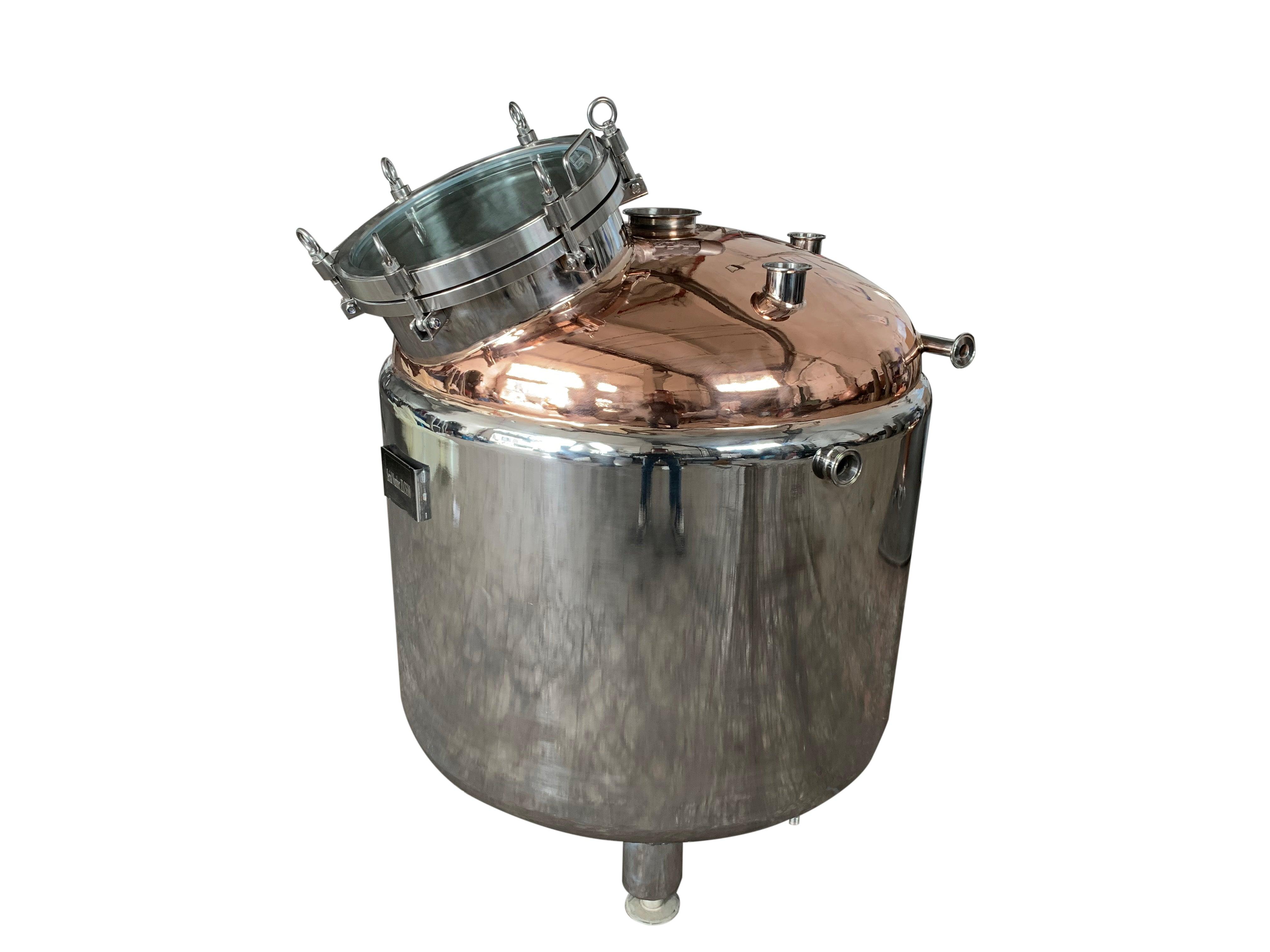 Jacketed All-Copper Alcohol Still Boiler – OakStills