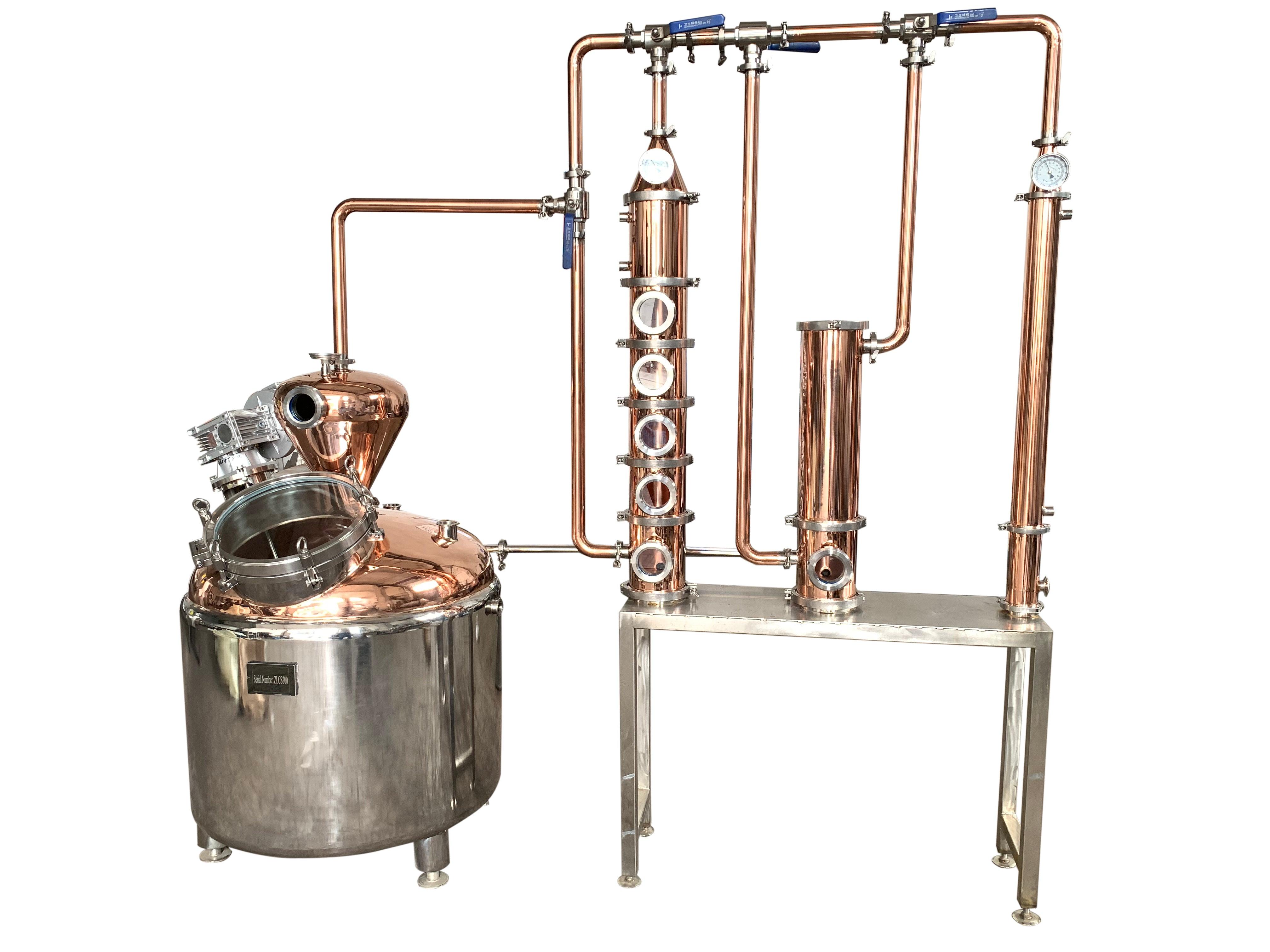 300Lt Copper Multifunctional Still Vodka Rum Gin Whiskey – OakStills