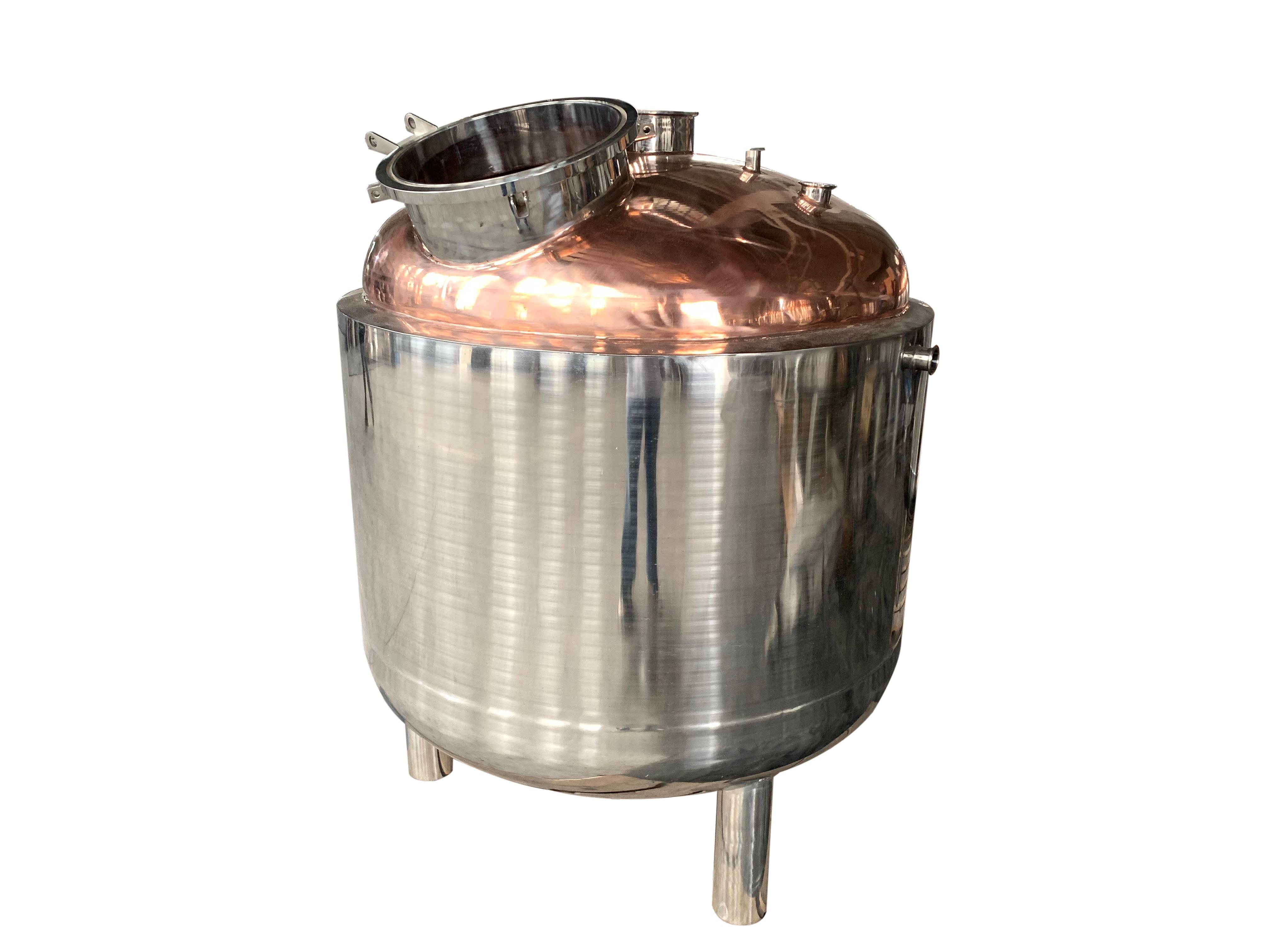 Jacketed All-Copper Alcohol Still Boiler – OakStills