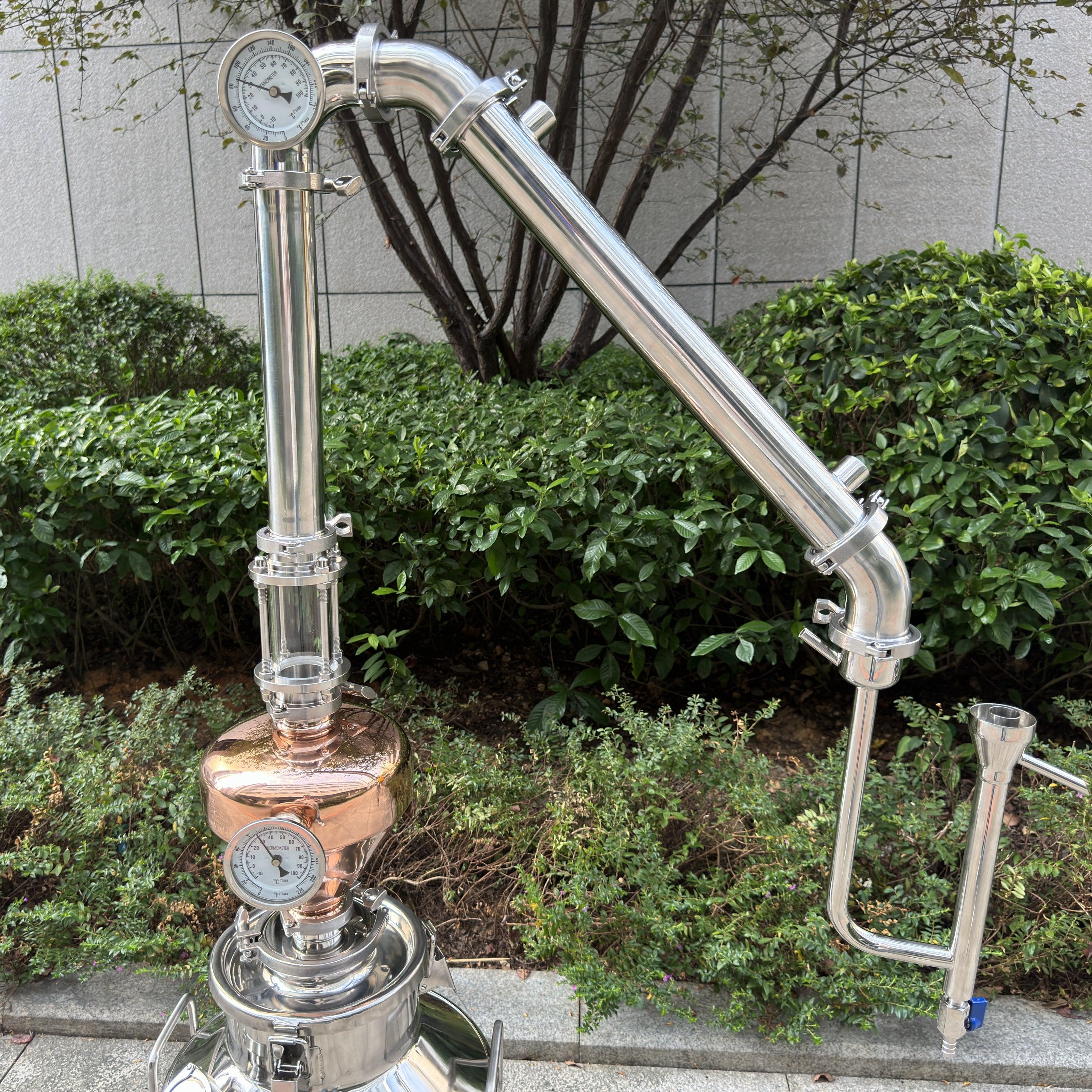 2 inch Pot Still Column with Helmet – OakStills