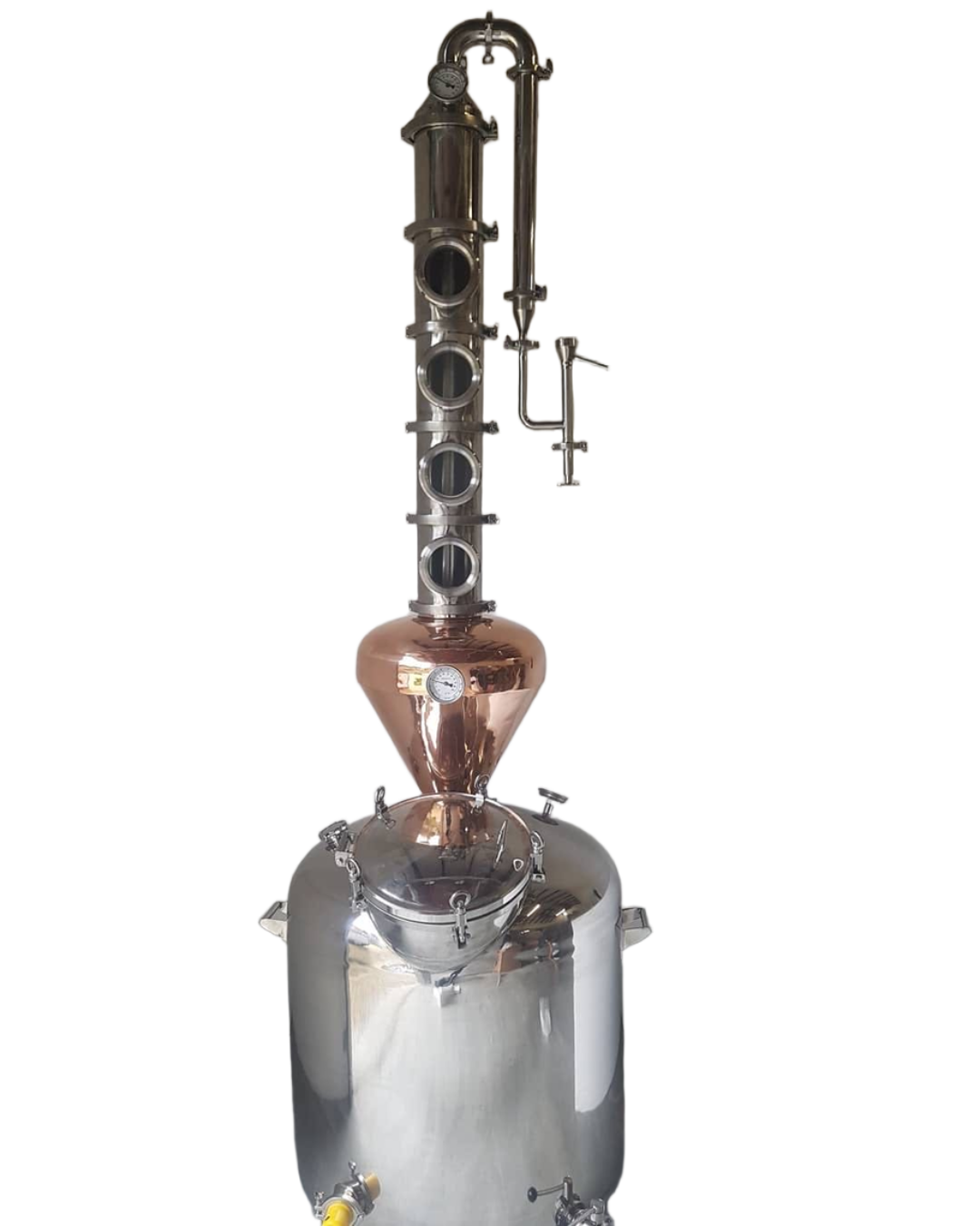 300Lt 6 inch 4 Plates SS Reflux Still with Whiskey Helmet – OakStills