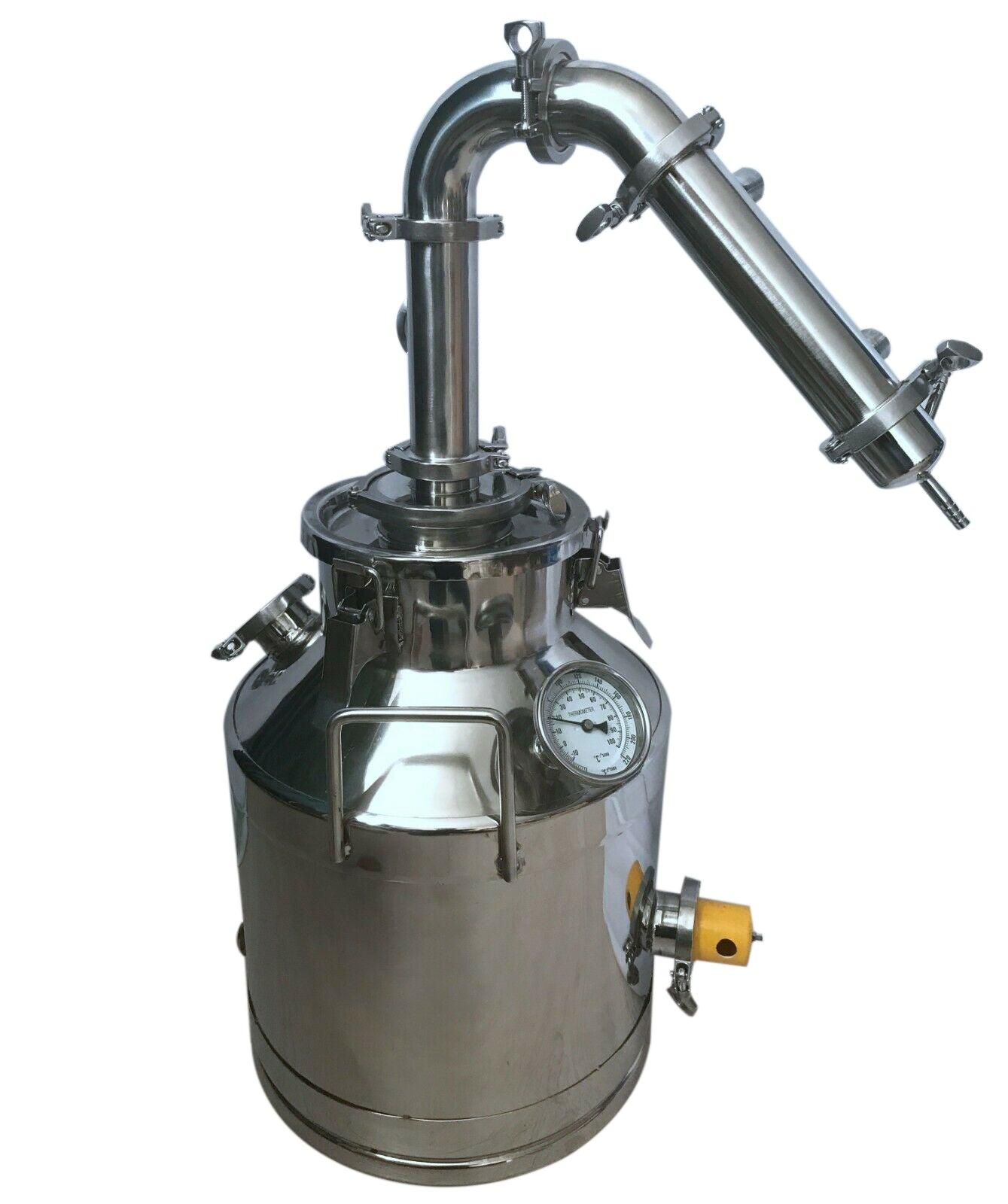 30Lt / 8 Gallon Still Boiler with 2 inch Pot Still Column – OakStills