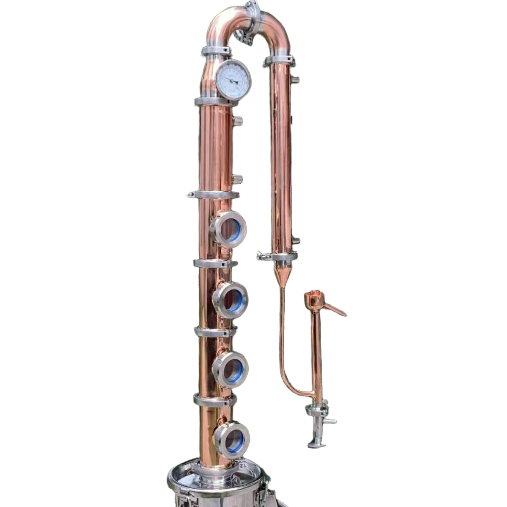 3" Copper Moonshine Still Reflux Column – OakStills