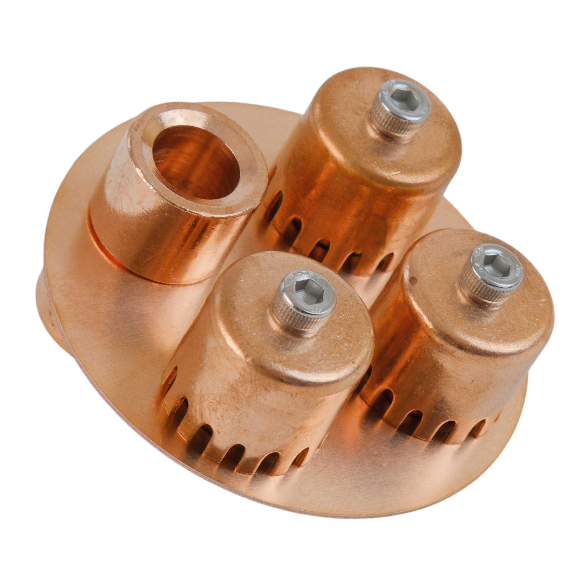 Copper Bubble Plate with Gasket – OakStills