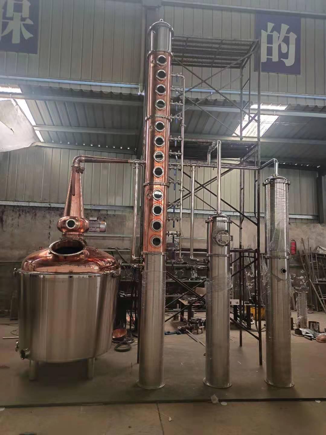 400 gallon / 1600L Copper Still Craft Micro Distillery Equipment For ...