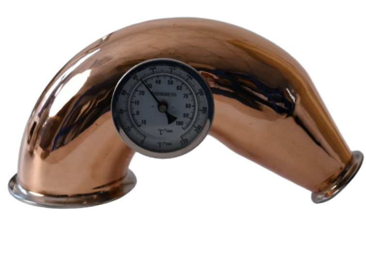 4 inch to 2 inch Copper Lyne Arm 135 Degrees – OakStills