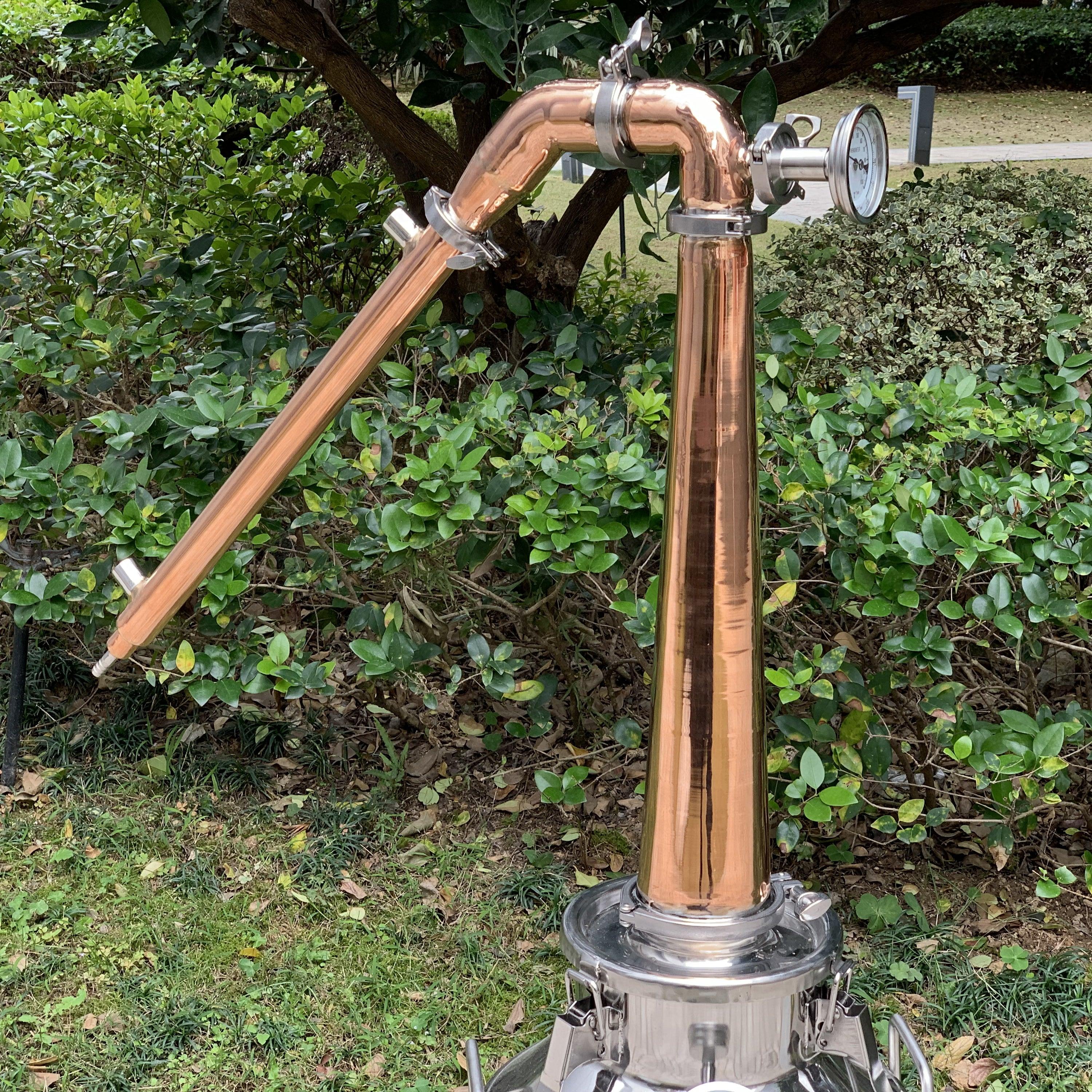 4 inch Copper Pot Still Column – OakStills