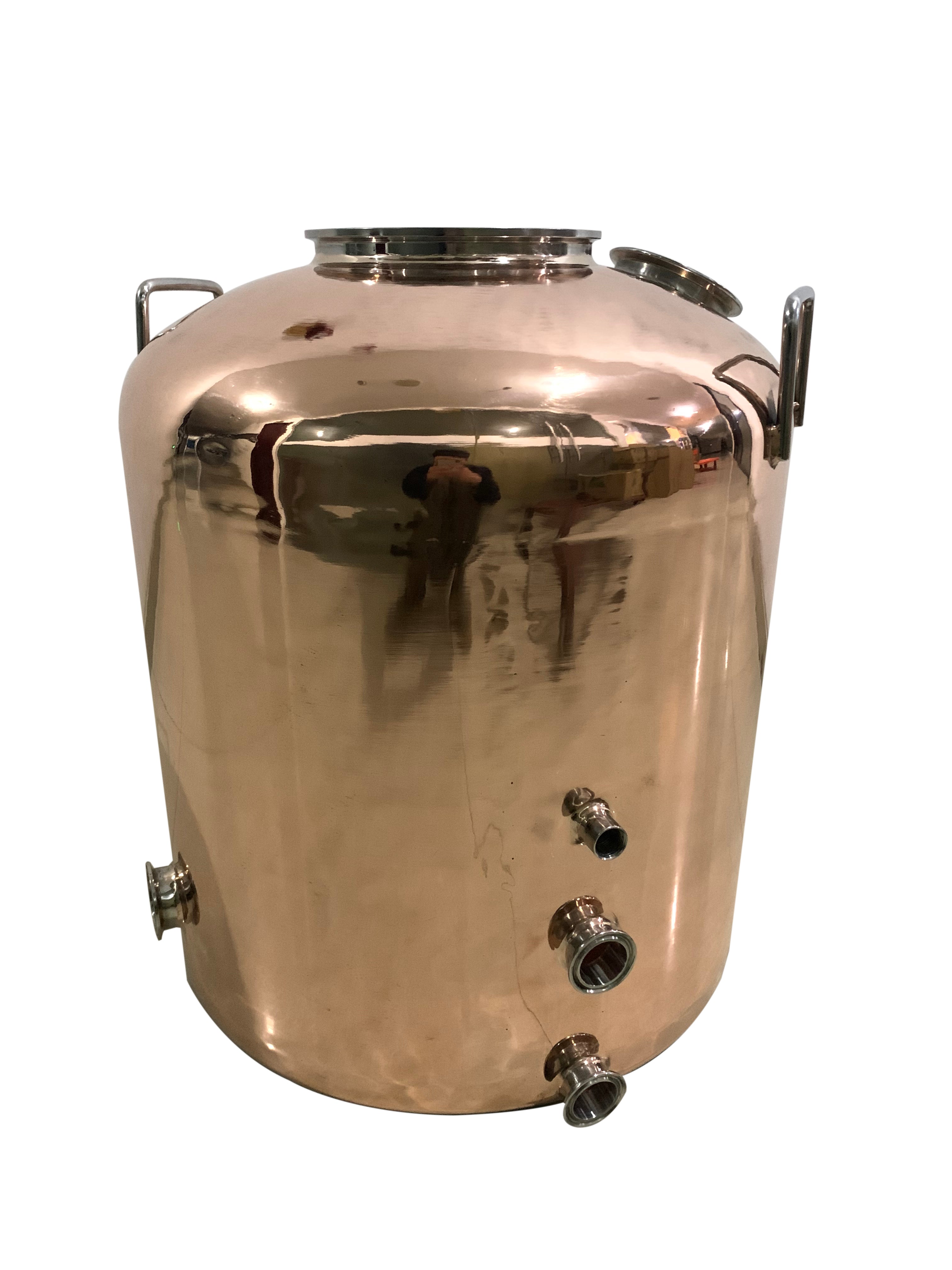 13 gallons 50L Copper Non Jacketed Alcohol Distillation Boiler – OakStills