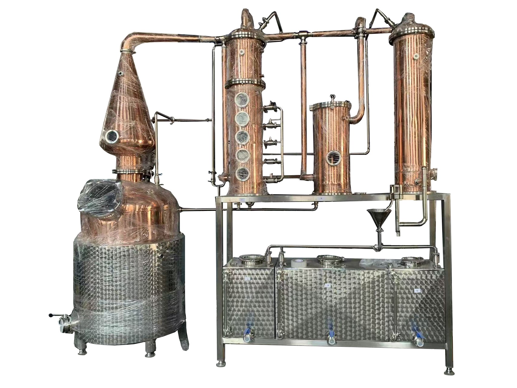 Copper Whiskey Gin Vodka Still Commercial Distillery – OakStills