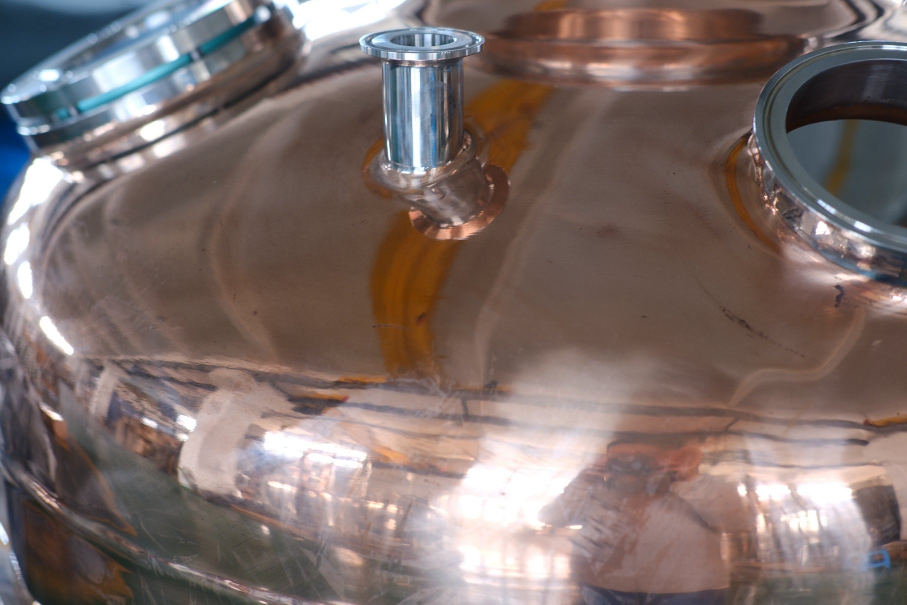 Copper Distillation Boiler Double Jacketed with Insulation Layer ...