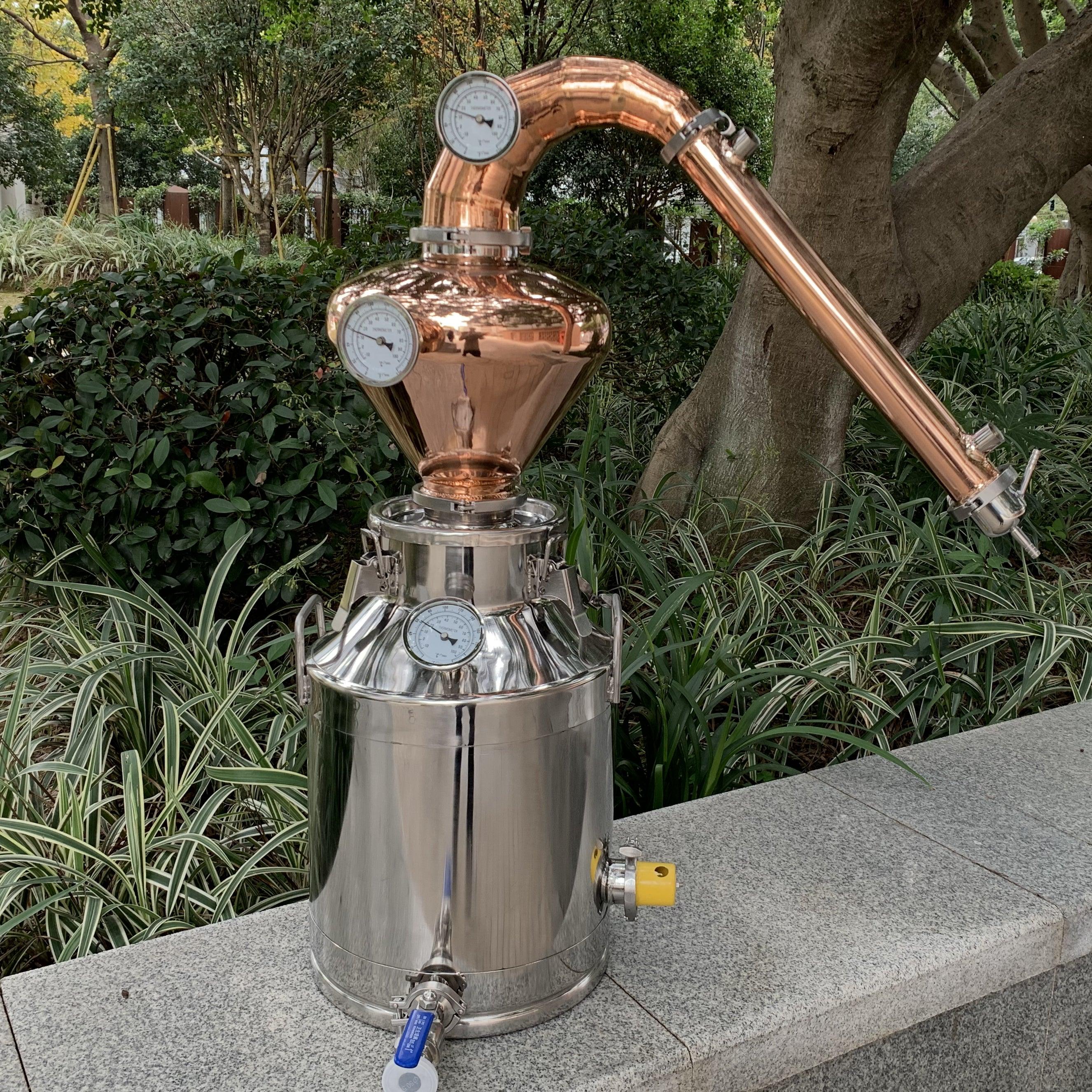 Copper Pot Still with Whiskey Helmet – OakStills