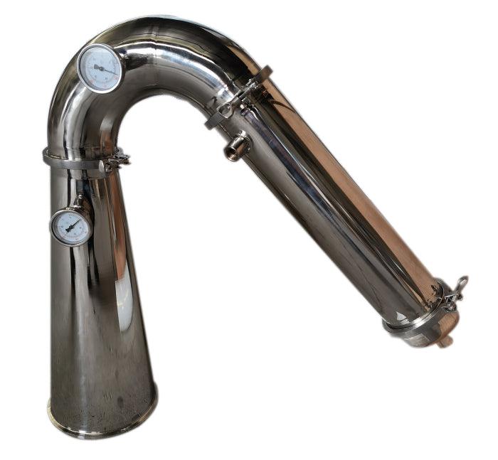 8 inch Stainless Pot Still Column Whiskey Rum Essential Oil – OakStills