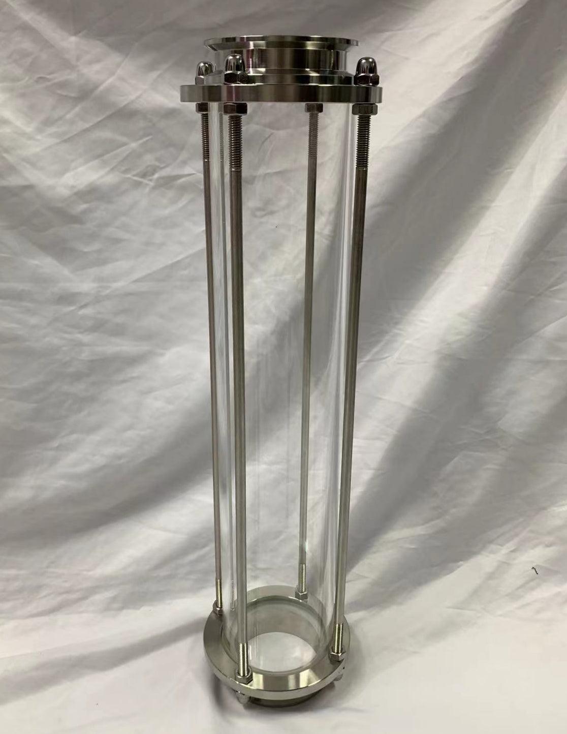 2" 3" 4" 6" 8" Tall Sight Glass Tri-Clamp – OakStills