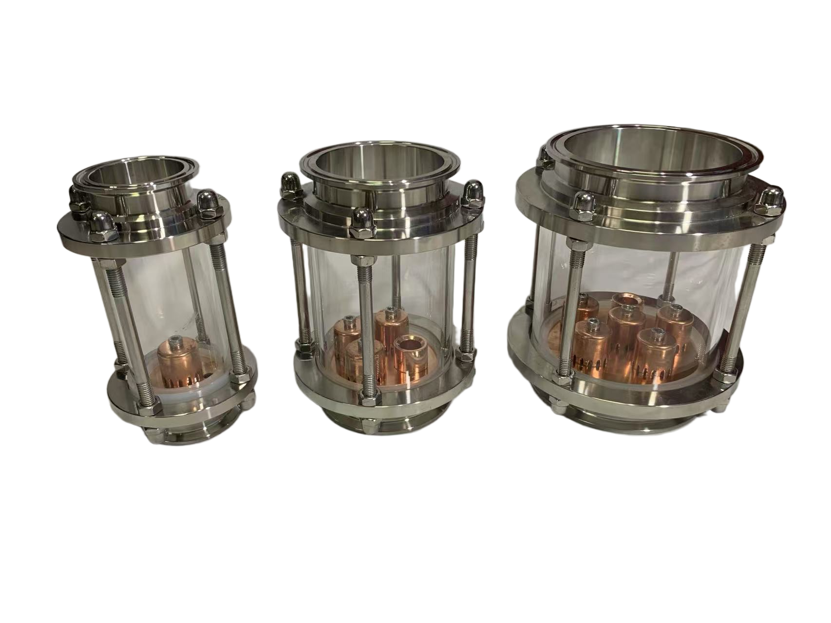 Glass Reflux Column Section with Copper Bubble Plate – OakStills