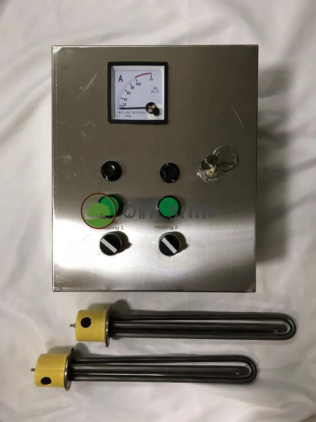 26 Gallon 100L Moonshine Still with 4" Glass Reflux Column-Turn Key Pr ...