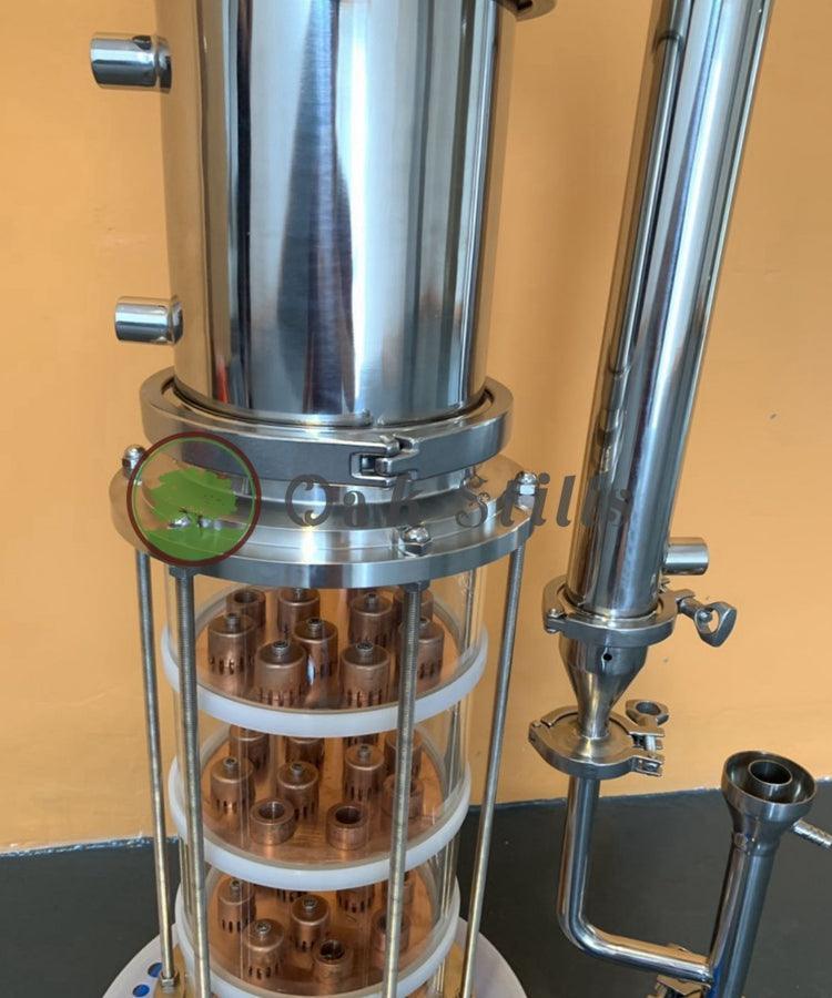 6" Glass Reflux Column – OakStills