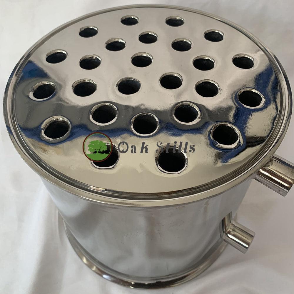 8" Stainless Steel Dephlegmator for Moonshine Reflux Still Column ...