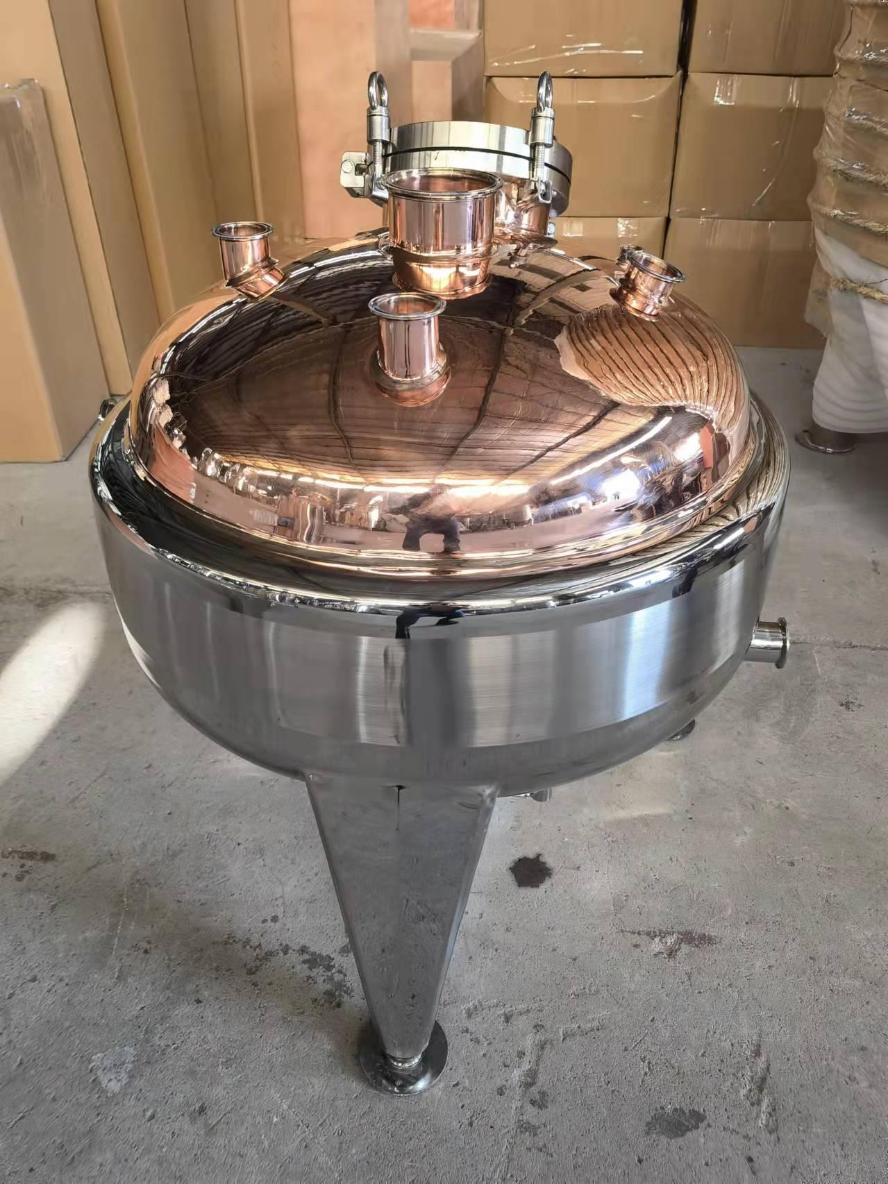 100Lt 26 Gallon Copper Jacket Pot Belly Still Boiler – OakStills