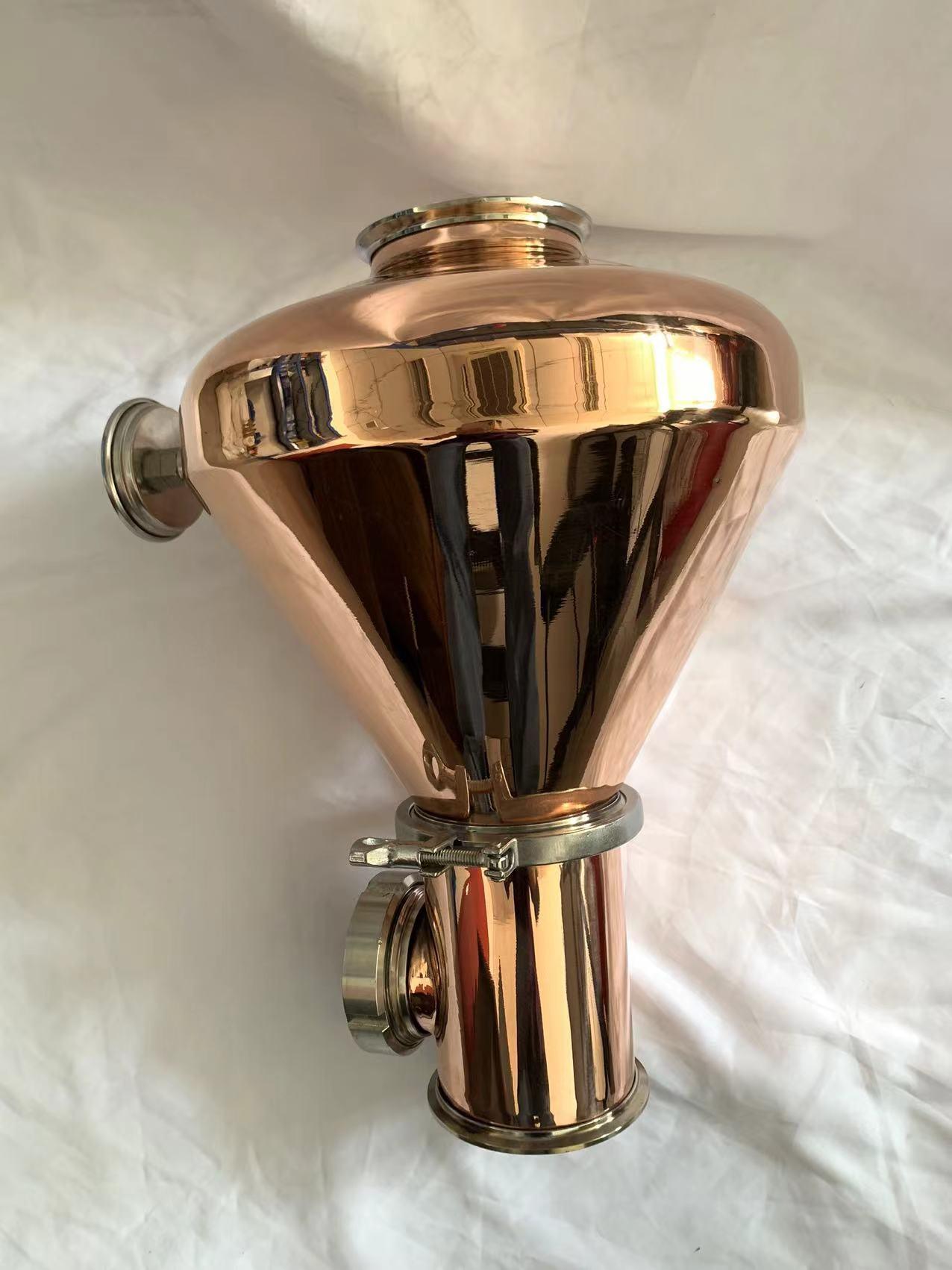 3 inch/4 inch copper helmet with sight glass – OakStills