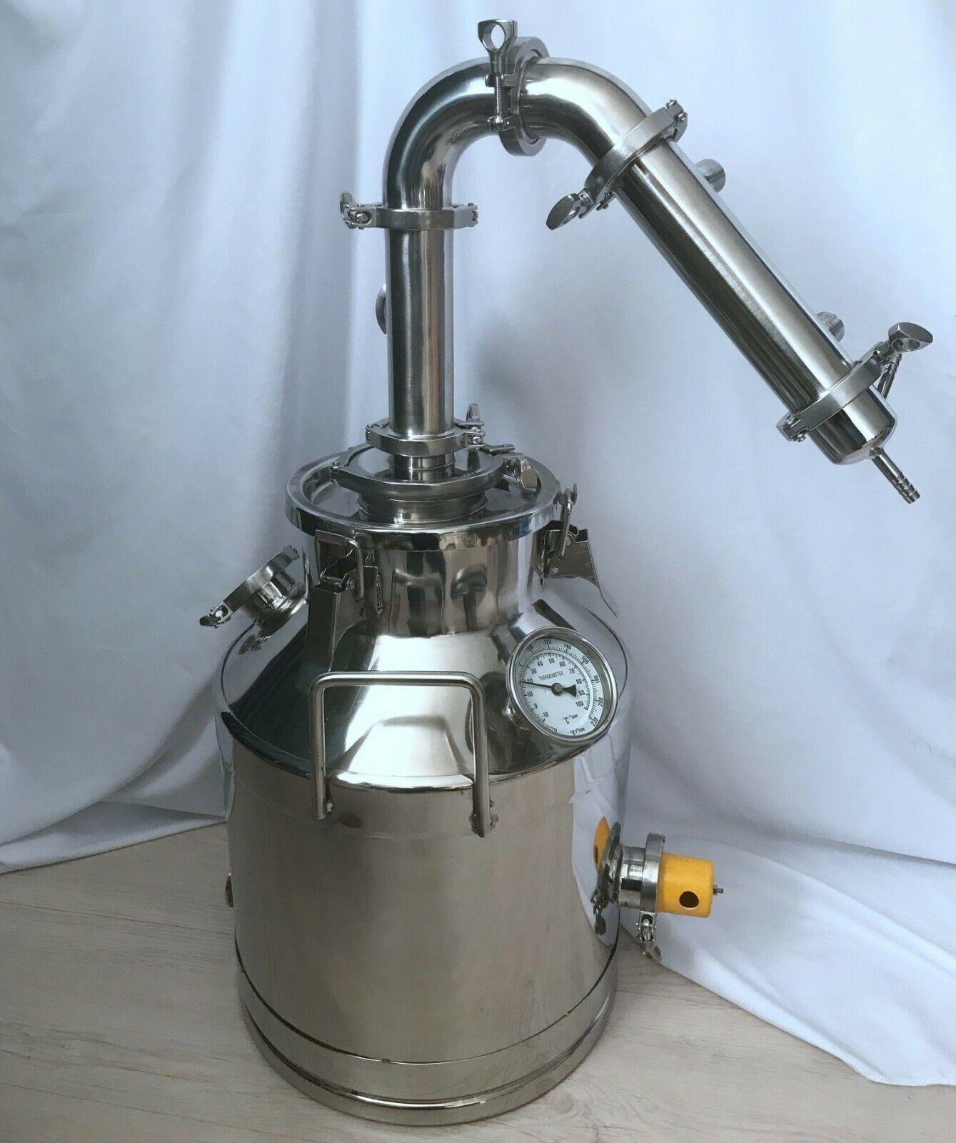 30Lt / 8 Gallon Still Boiler with 2 inch Pot Still Column – OakStills