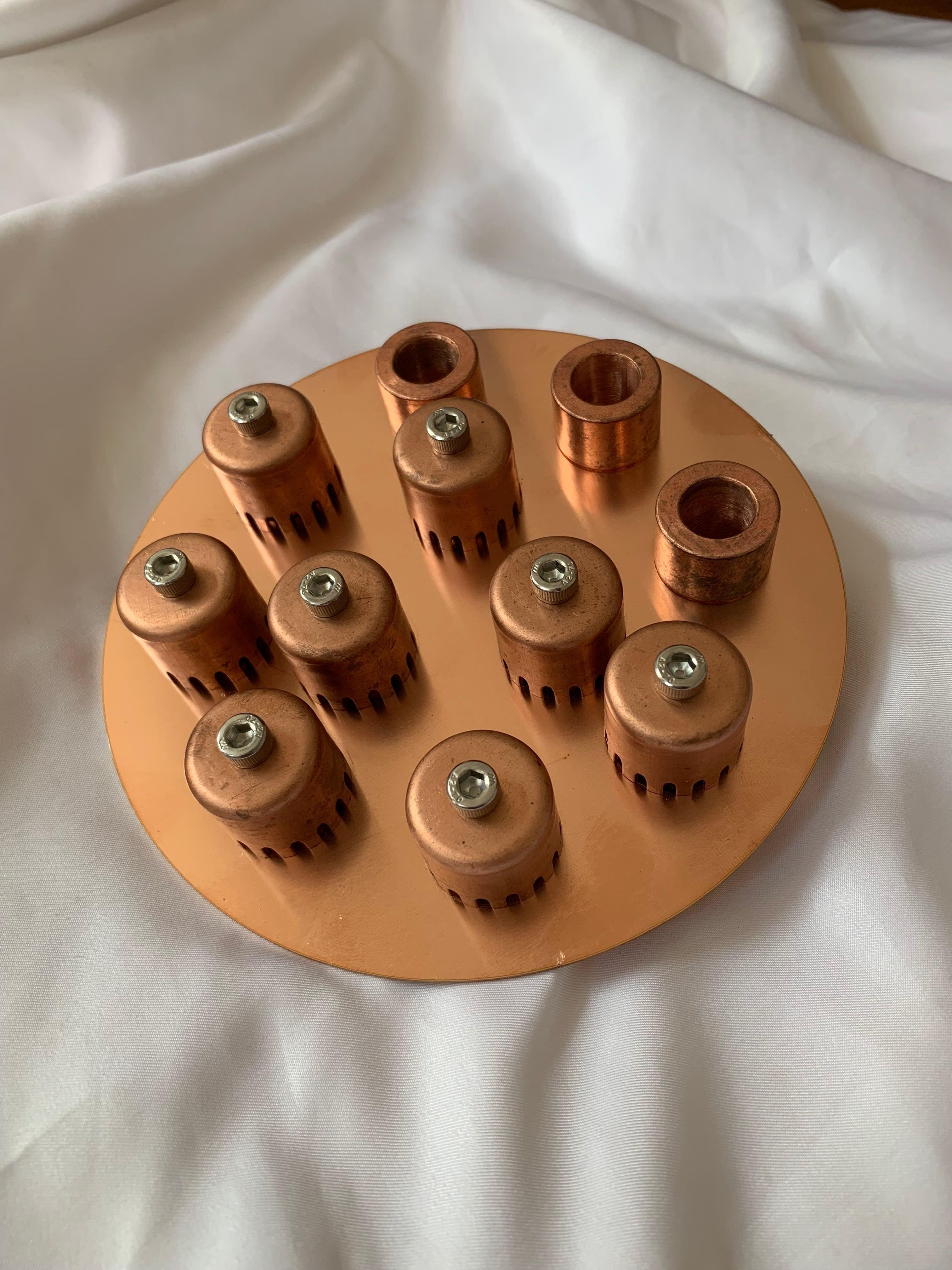 2"/2.5"/3"/4"/6"/8" Copper Bubble Plate with Gasket – OakStills