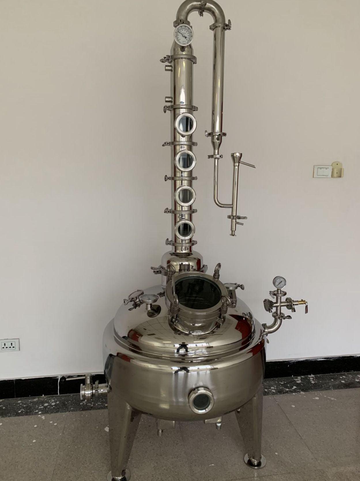 26 Gallon Jacket Distiller Vodka Gin Whiskey 4 inch Flute Still – OakStills